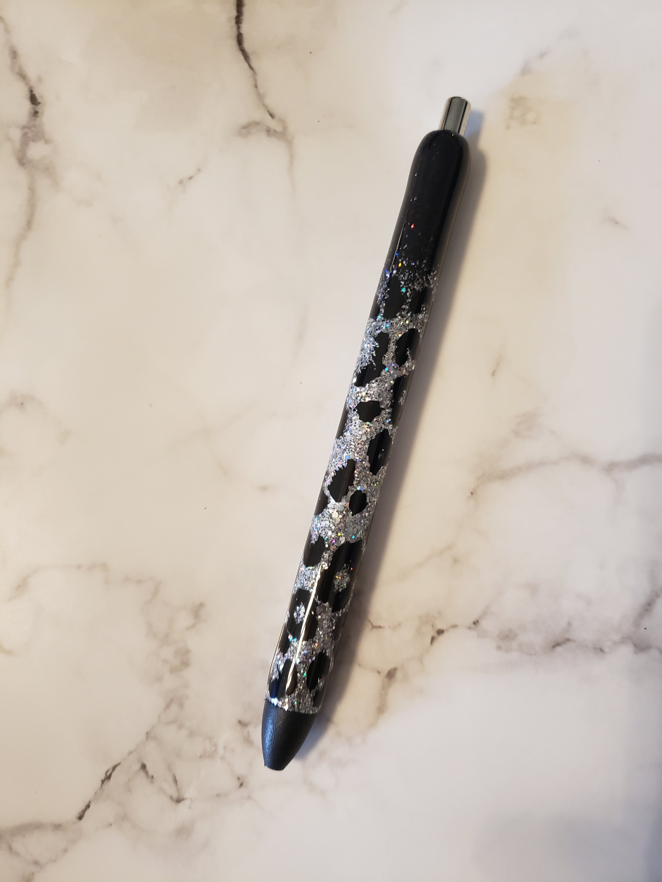 Personalized Leopard Glitter Pen Leopard Pen Leopard Print - Etsy