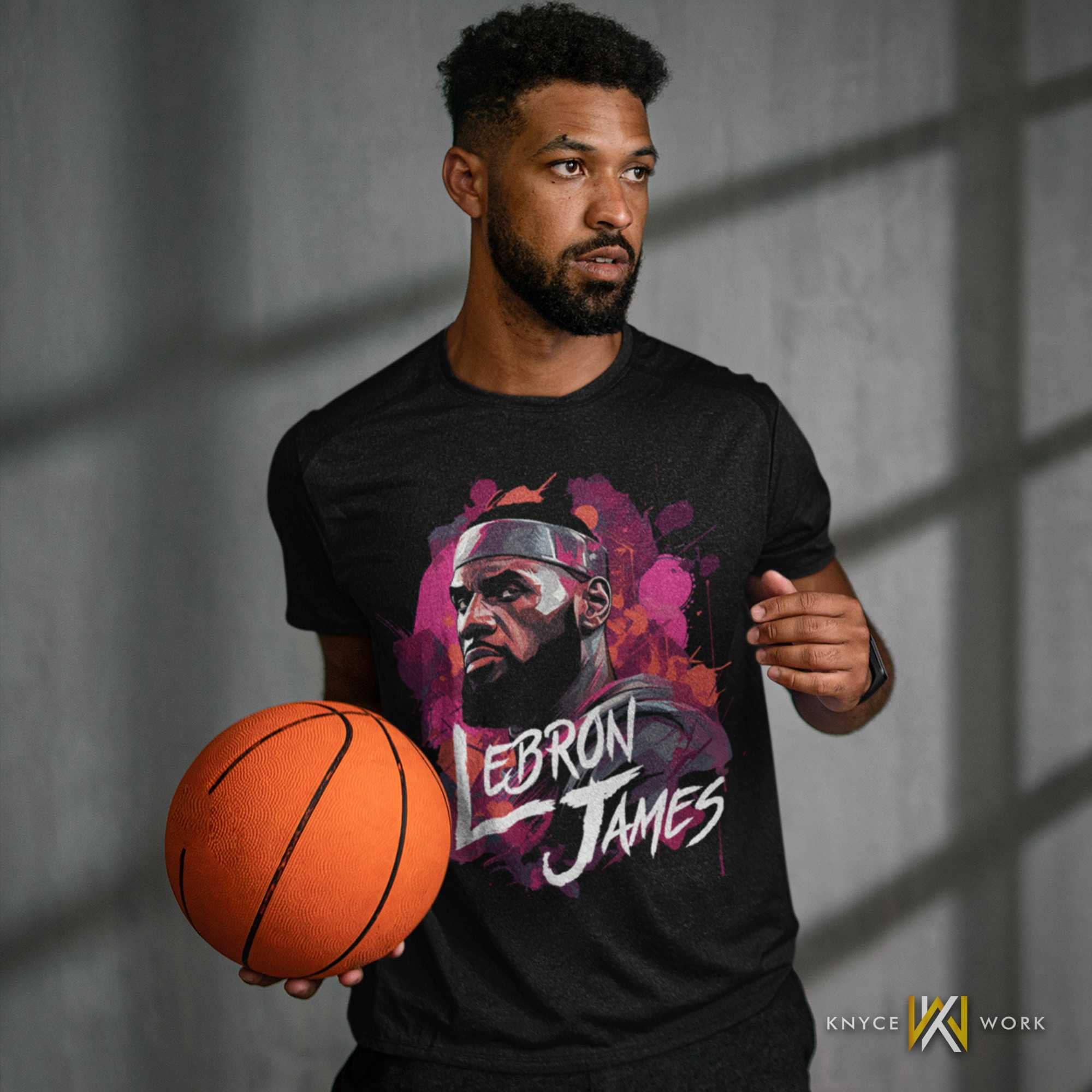 KING James Street Fighter Inspired Tee Gift for Him and Her Basketball ...