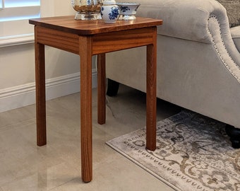 Square Side Table - Etsy