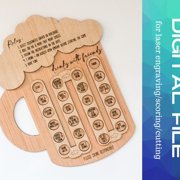 Drinking Game Svg - Etsy