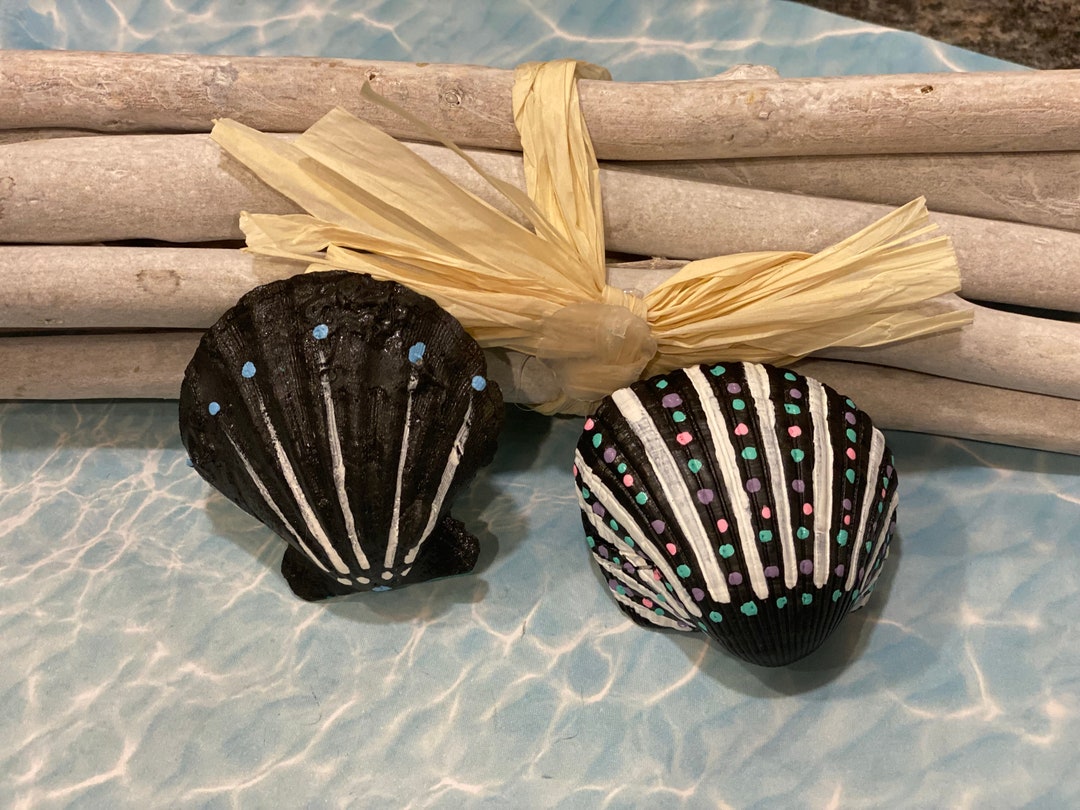 Set of Black Shells - Etsy