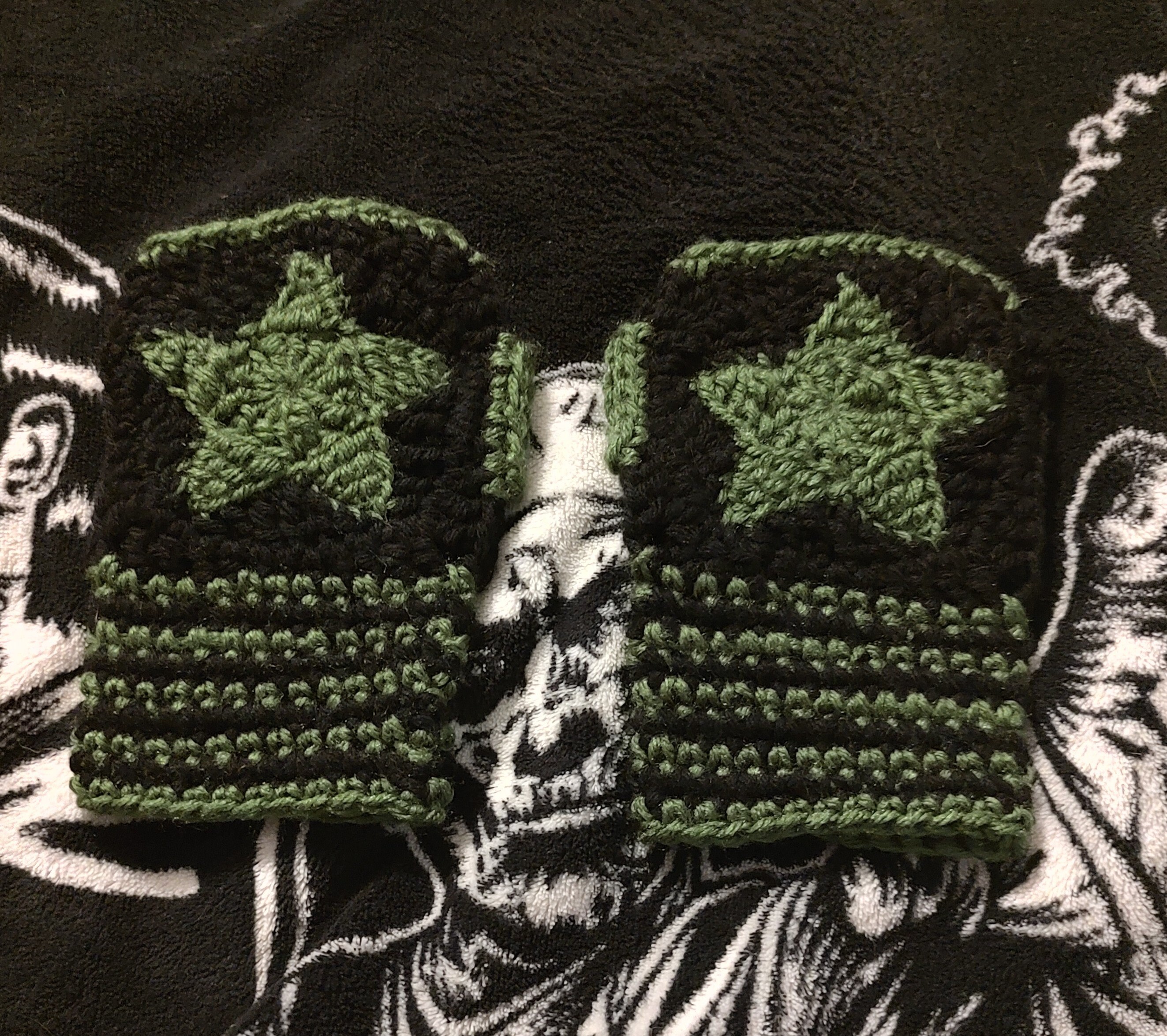 Star Fingerless Gloves - Etsy