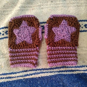 Star Fingerless Gloves - Etsy