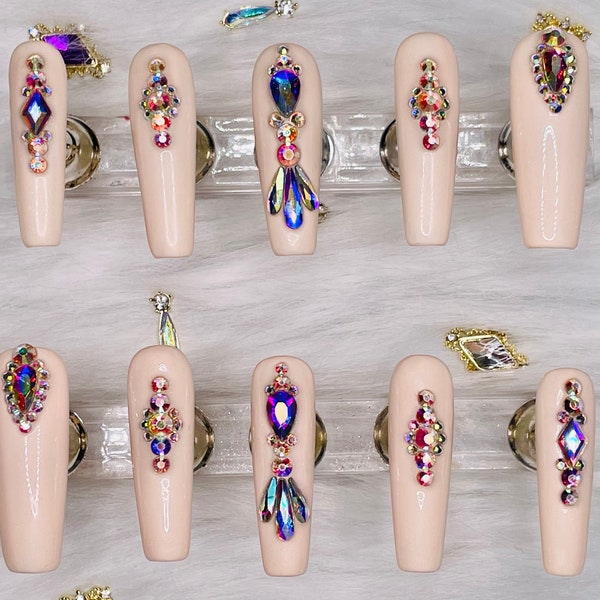 Bling Nails - Etsy