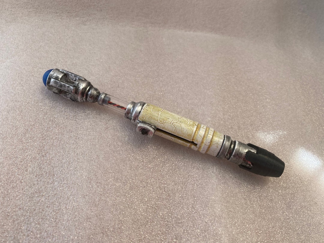 Doctor Who 10th Doctors Sonic Screwdriver LED Light up Extending Slider ...