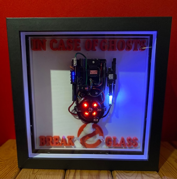 Ghostbusters Proton Pack Prop Replica Light up Display Frame. - Etsy