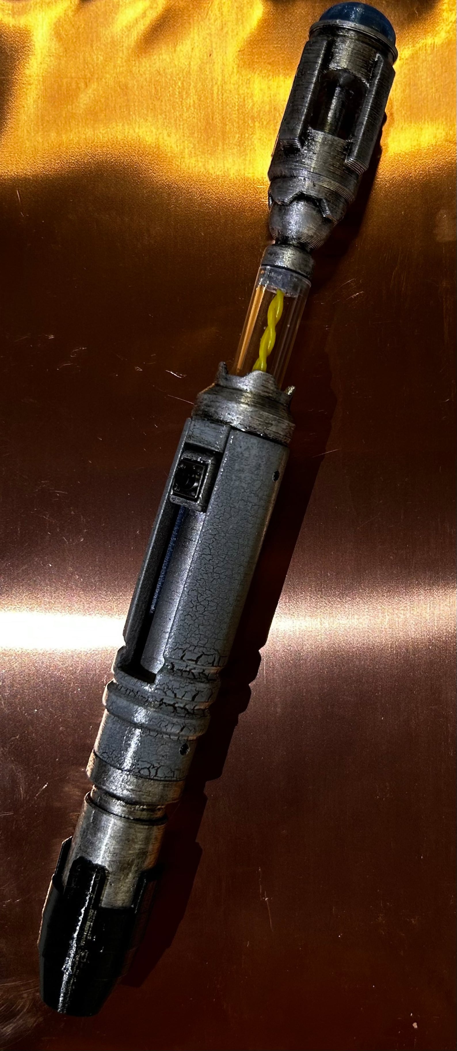 Doctor Who 10th Doctors Sonic Screwdriver Grey Wide Slider LED Light up ...