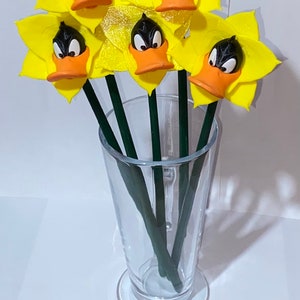 Bunch of Daffydils Set of 5 Daffy Duck Daffodils Flowers - Etsy