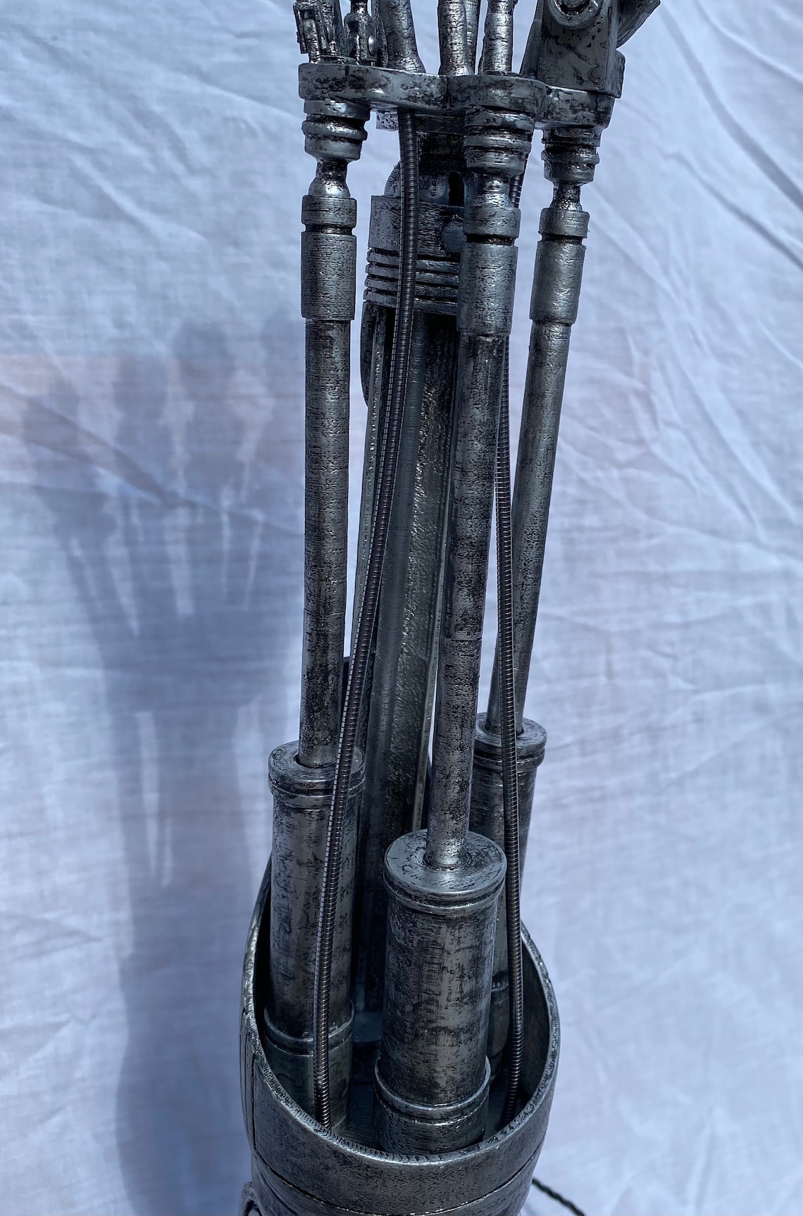 T2 Terminator T-800 Endoskeleton Arm Light up Display Life Size - Etsy