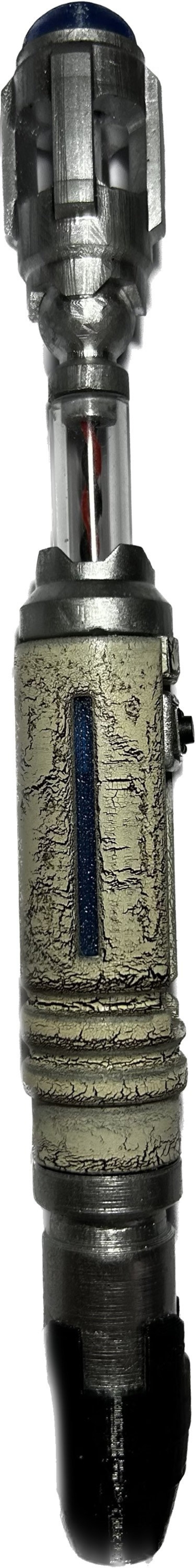 10th Doctor's Sonic Screwdriver Prop Replica - Wide Slider, LED Light ...