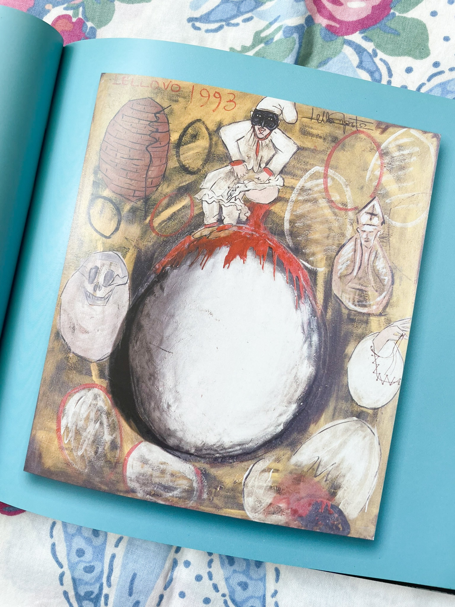 Lello Esposito Works Opere, Italian Fine Artist, Sculptor, Pierrot ...