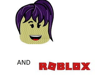 Roblox Embroidery Design | Etsy