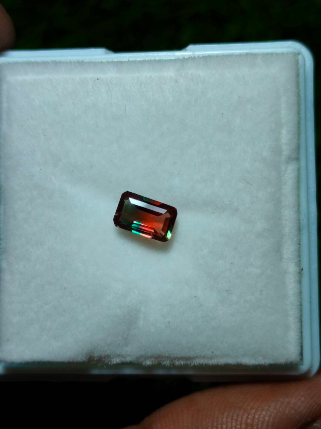 Natural Bio Color Oregon Sunstone Emerald Cut Gemstone for Jewelry ...