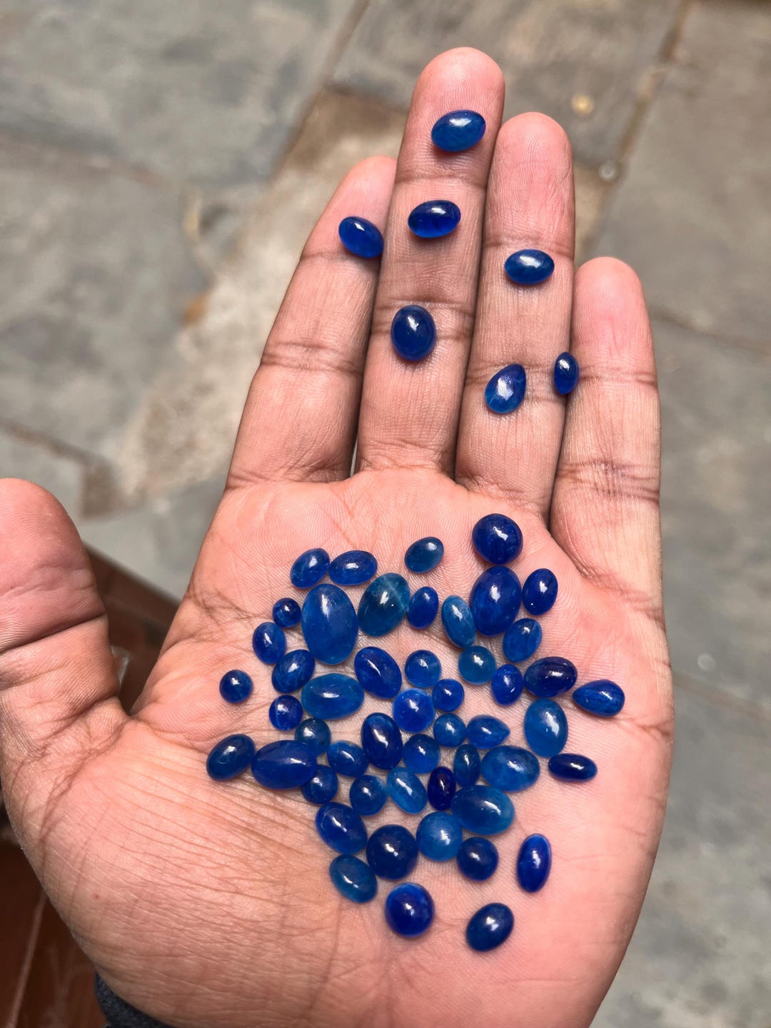 Natural Afghanite Gemstone Mix Shape Cabochon Gemstone for Jewelry ...