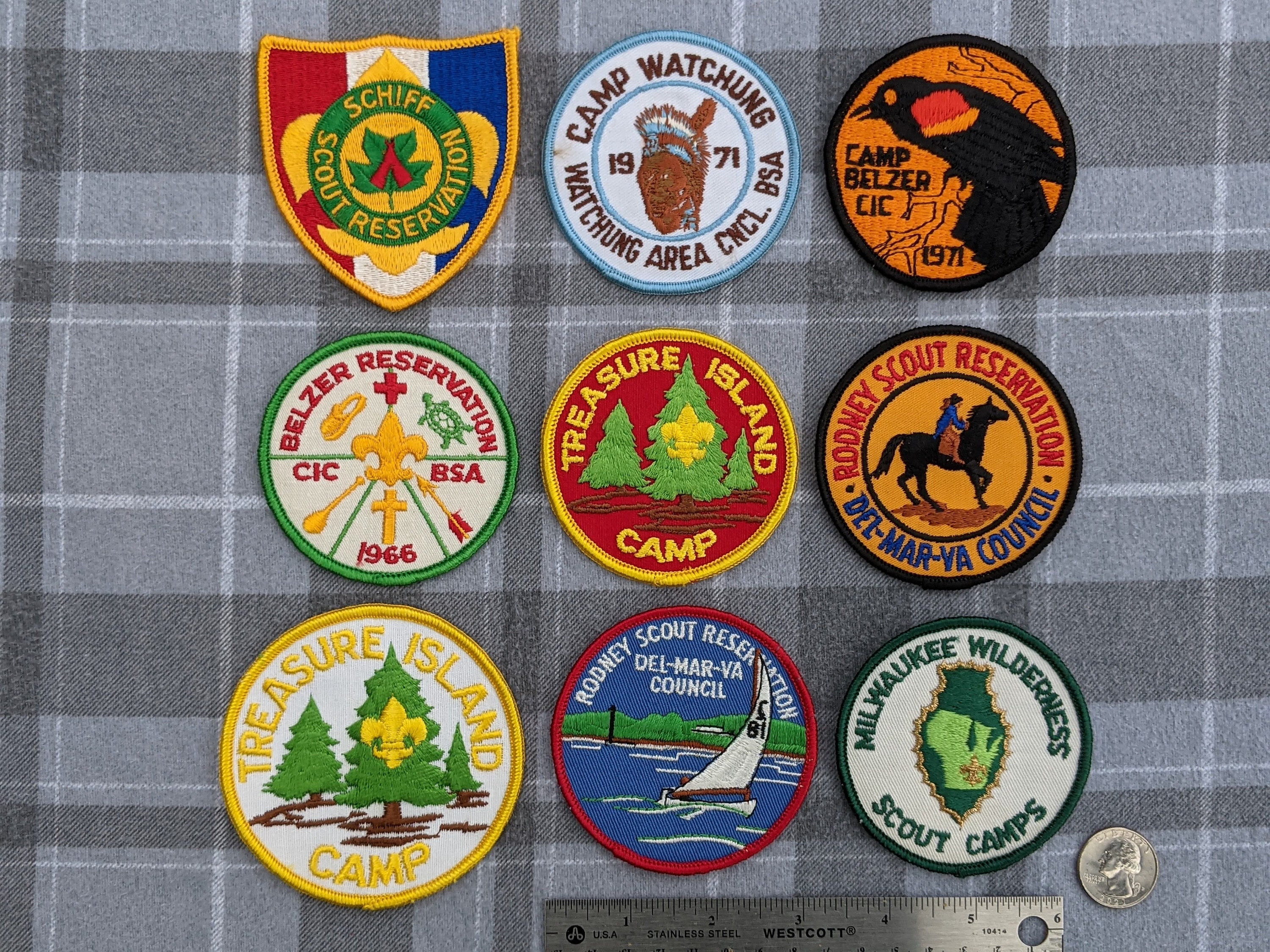 Boy Scout of America BSA Various Patches - Vintage 1950’s, 1960’s, 1970 ...