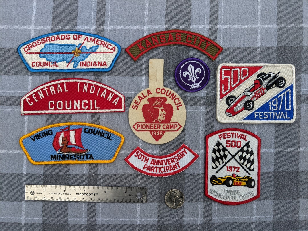 Boy Scout of America BSA Various Patches - Vintage 1950’s, 1960’s, 1970 ...