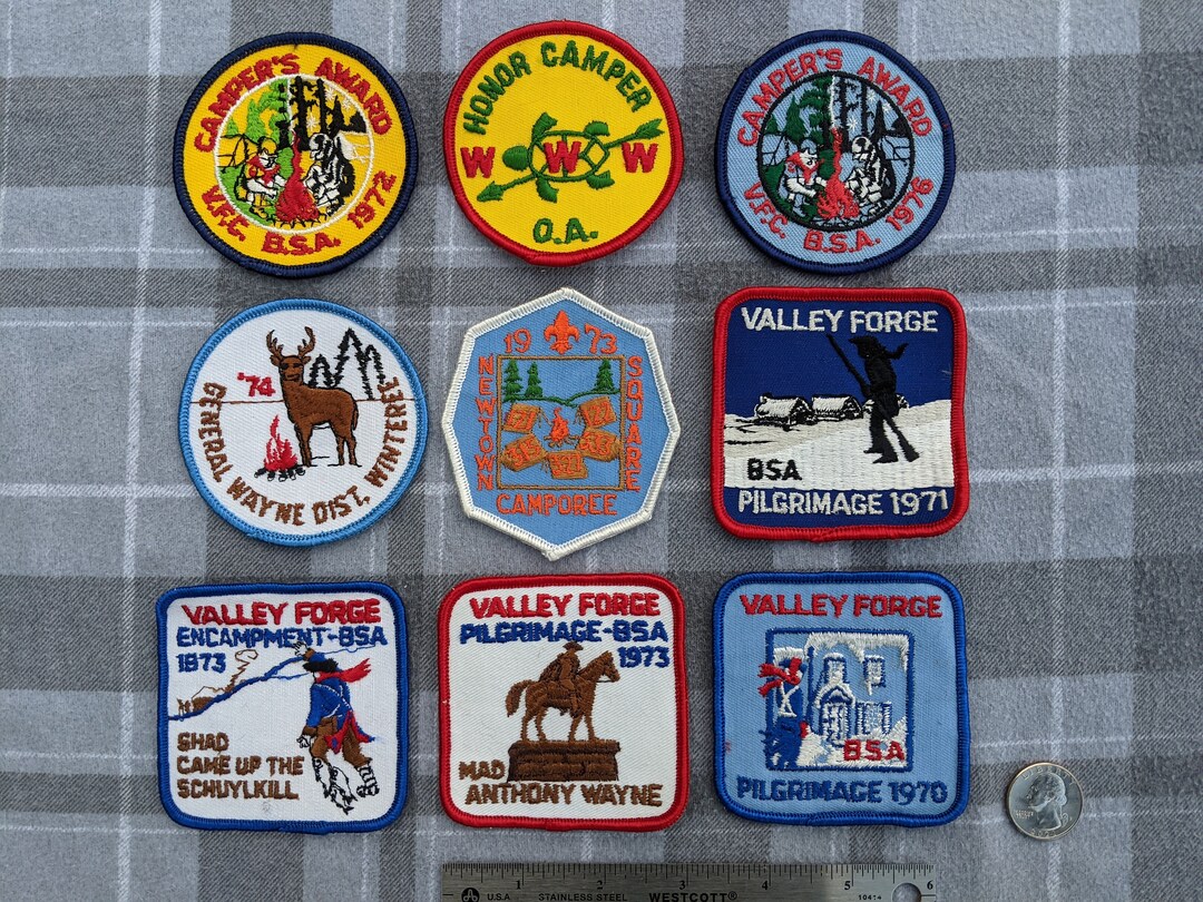 Boy Scout of America BSA Various Patches - Vintage 1950’s, 1960’s, 1970 ...