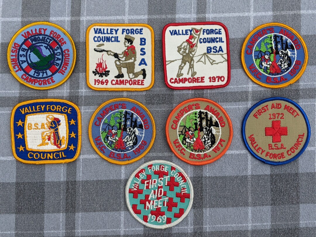 Boy Scout of America BSA Various Patches - Vintage 1950’s, 1960’s, 1970 ...