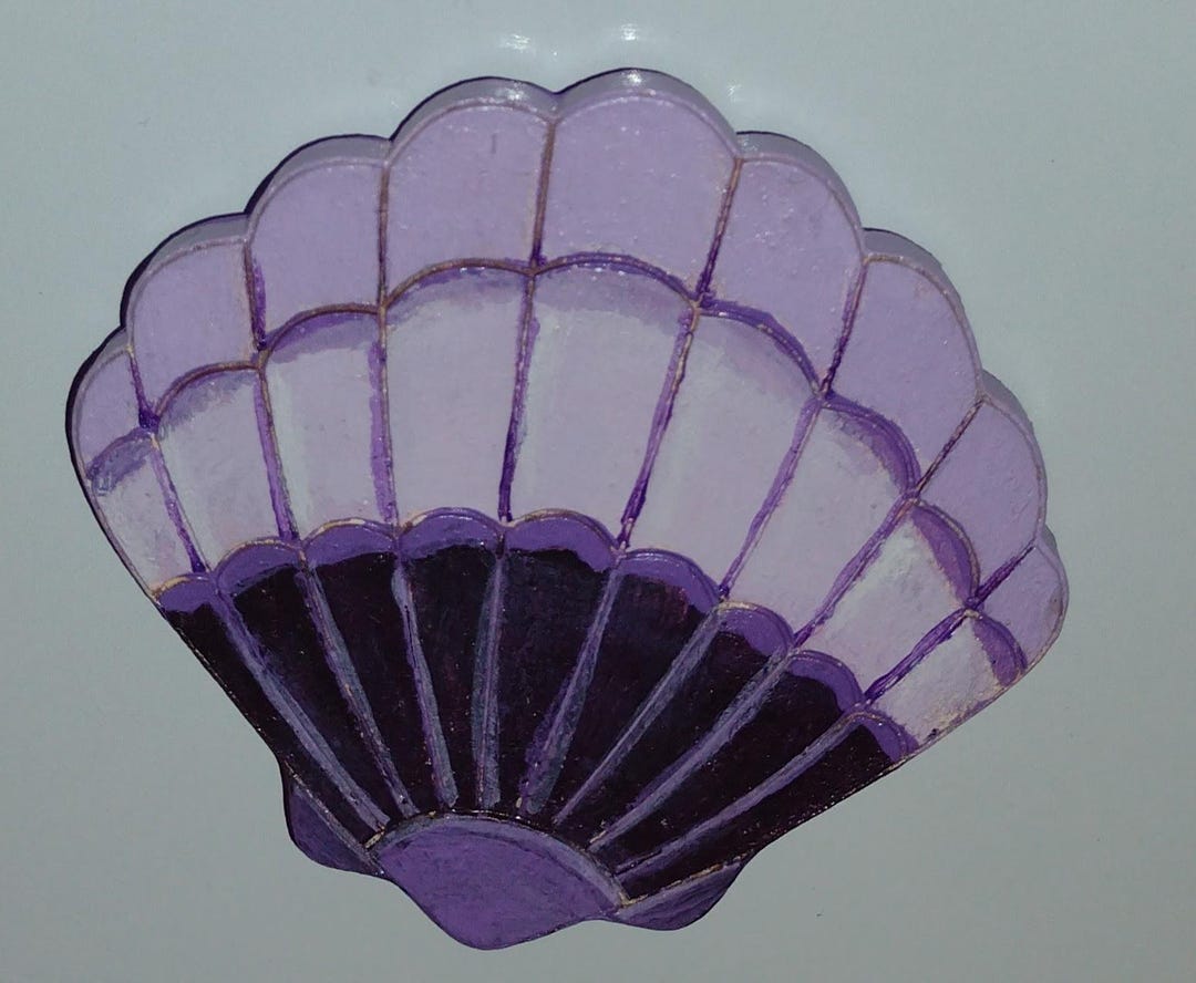 Hand Painted Magnets- Shells - Etsy