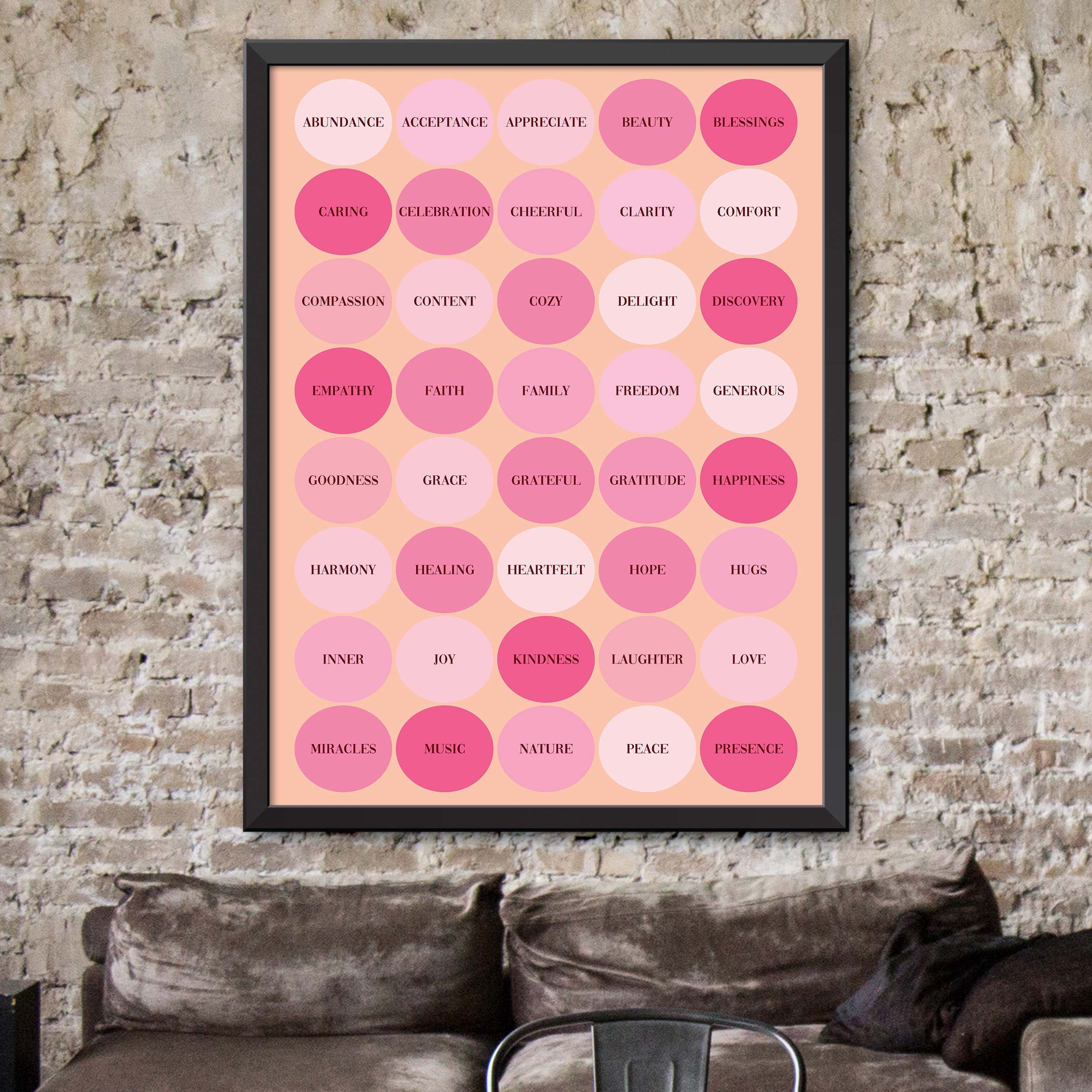Gratitude Wall Poster - Etsy