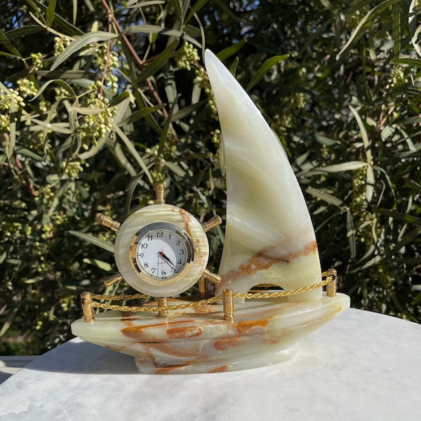 Sailboat Clock - Etsy