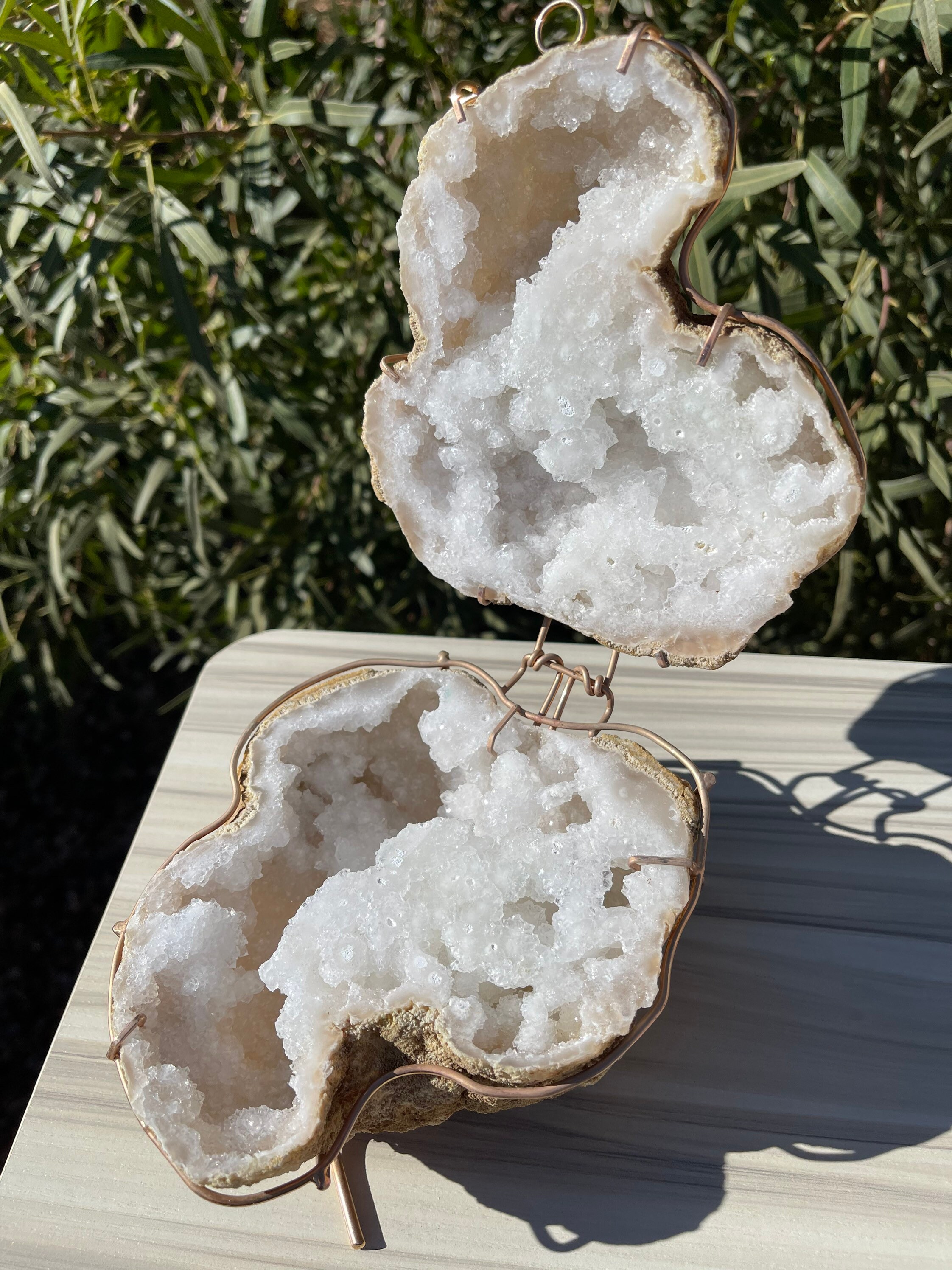 Raw Moroccan Geode Crystal Clam Shell "jewelry" Box - Etsy