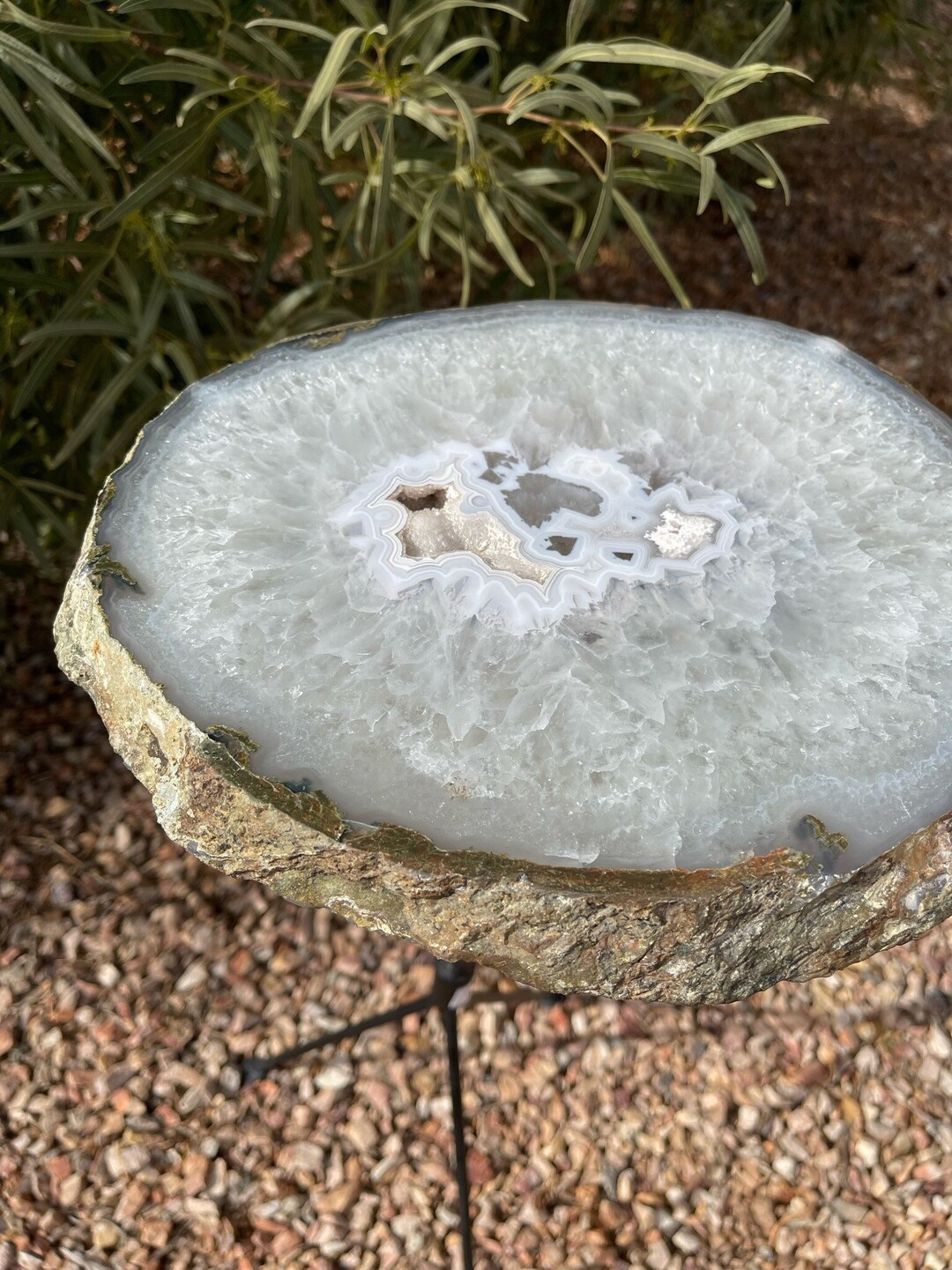 Agate Slice Table - Etsy