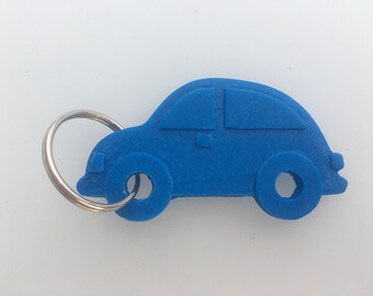 Car Shaped Keychain | Etsy