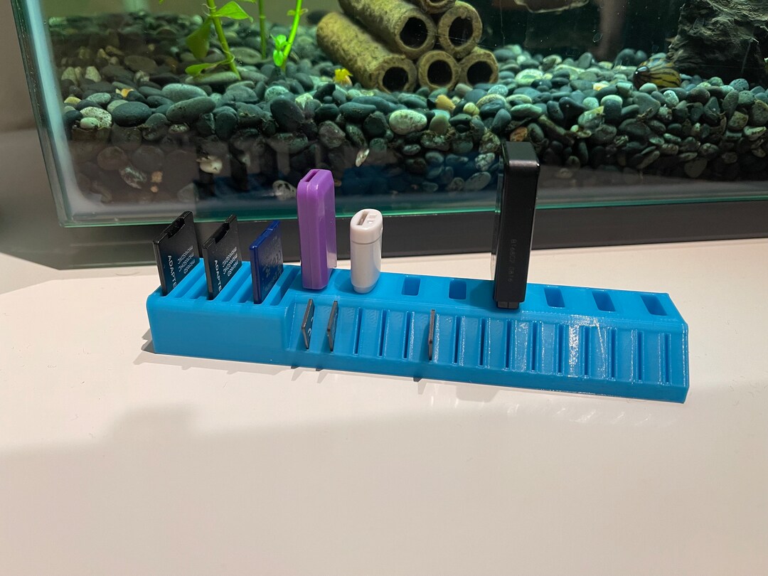 Custom 3D Printed USB Stick and SD Card Holder. Available in Multiple ...