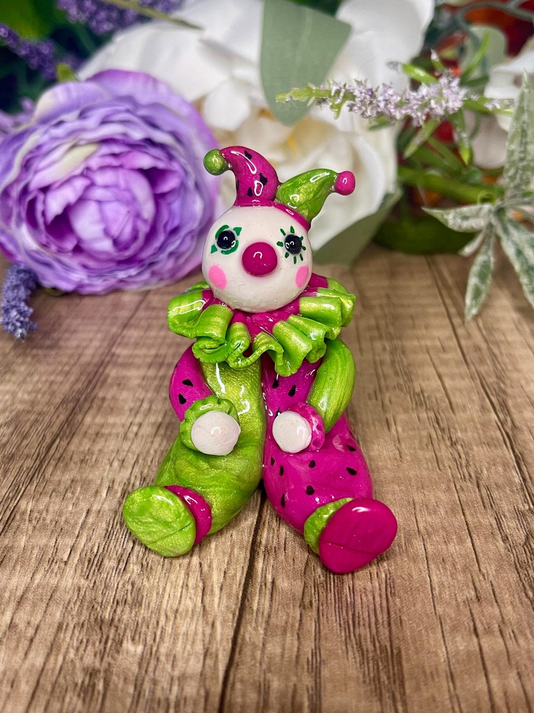 Mel the Clown Desk Buddy - Etsy