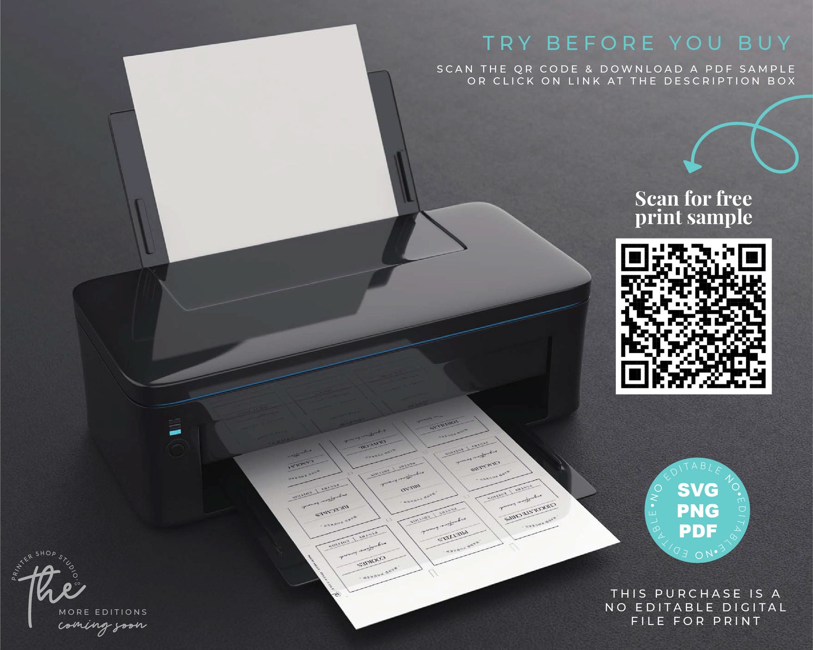 Pantry Labels Printable Templates | INSTANT DOWNLOAD | Set of 54 ...