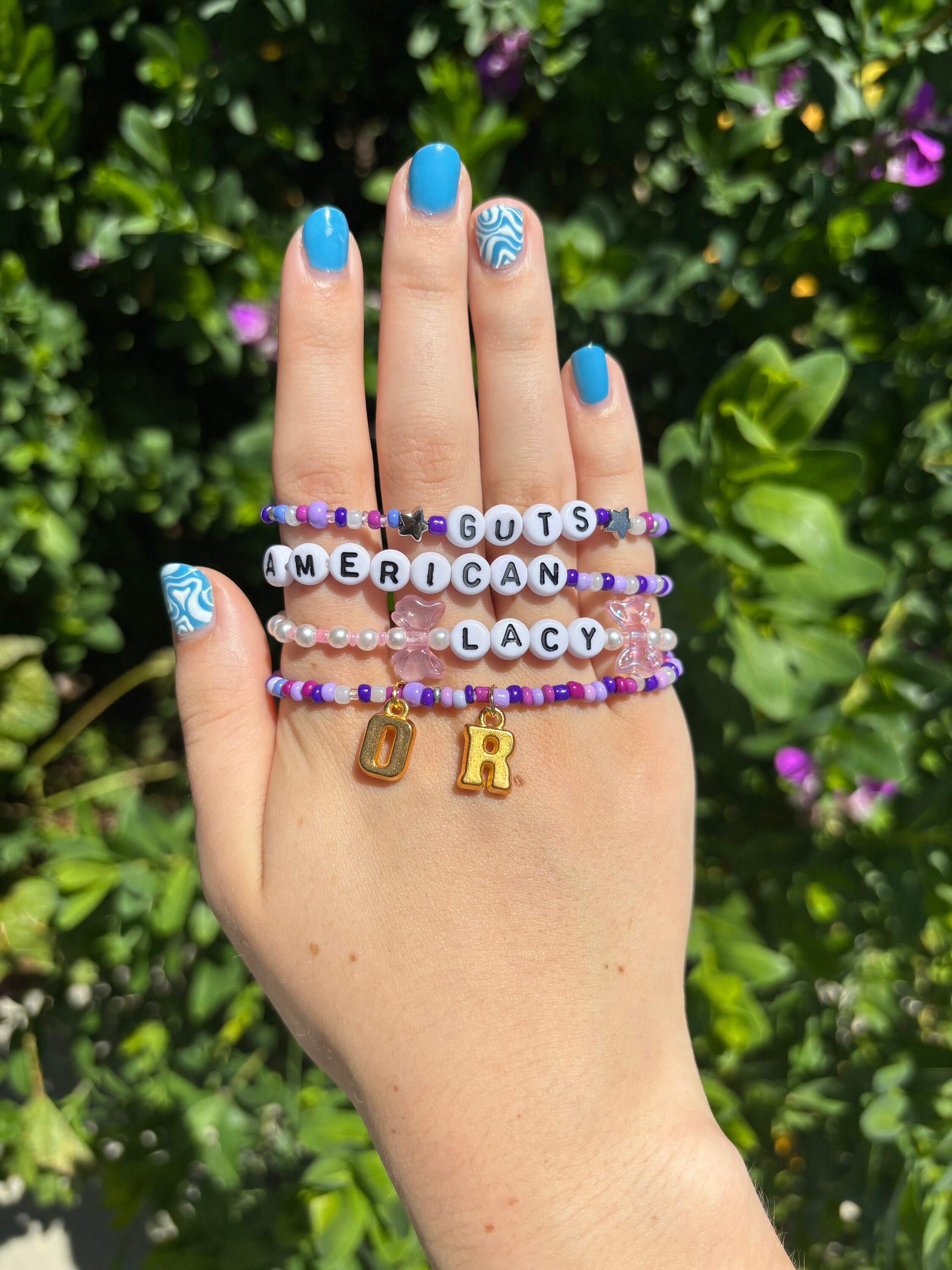 Olivia Rodrigo Beaded Bracelets Letter Word Friendship Bracelets FULLY ...