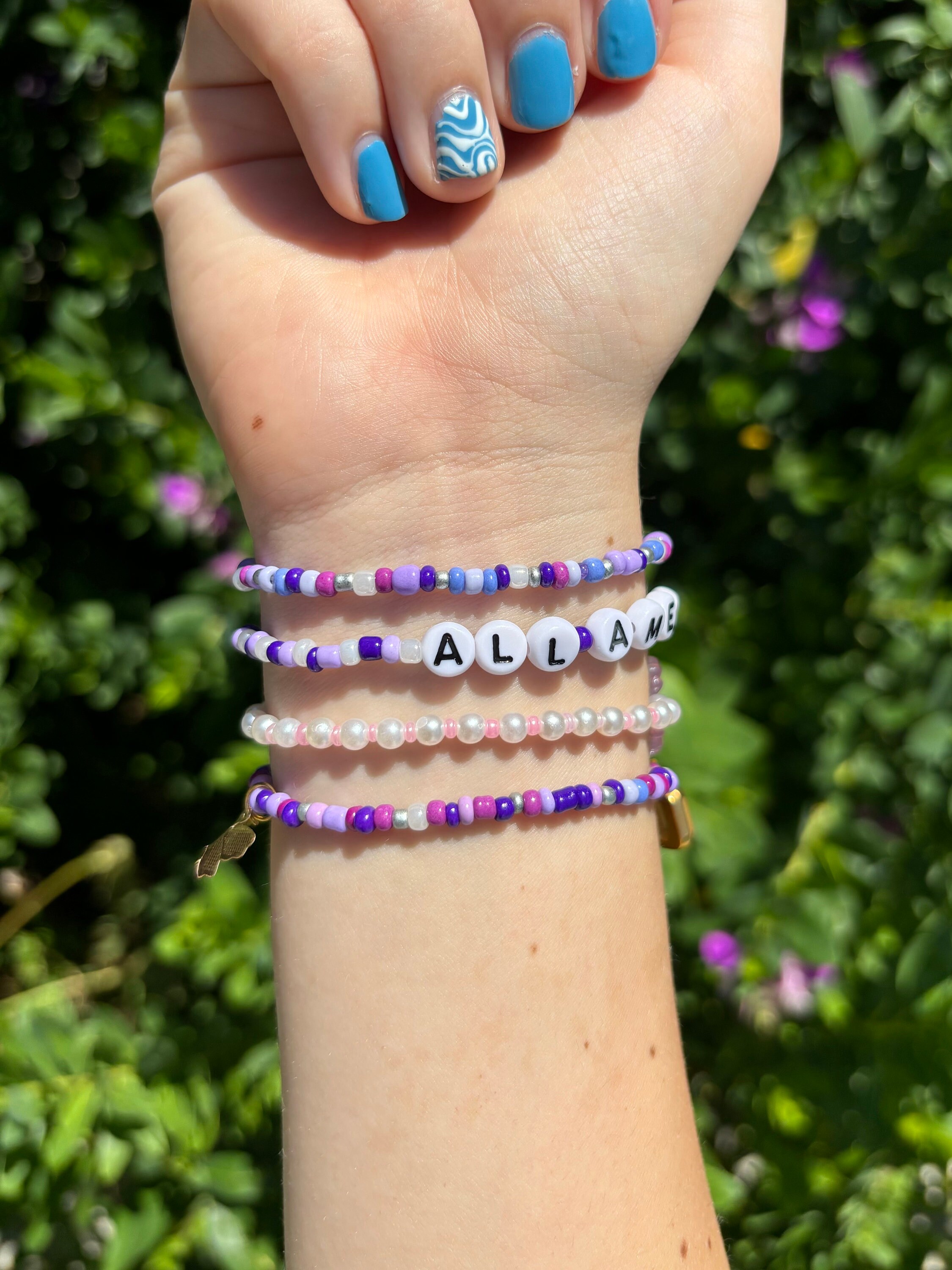 Olivia Rodrigo Beaded Bracelets Letter Word Friendship Bracelets FULLY ...