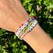 Princess Inspired Bead Bracelets Beaded Name Letter Word Bracelet ...