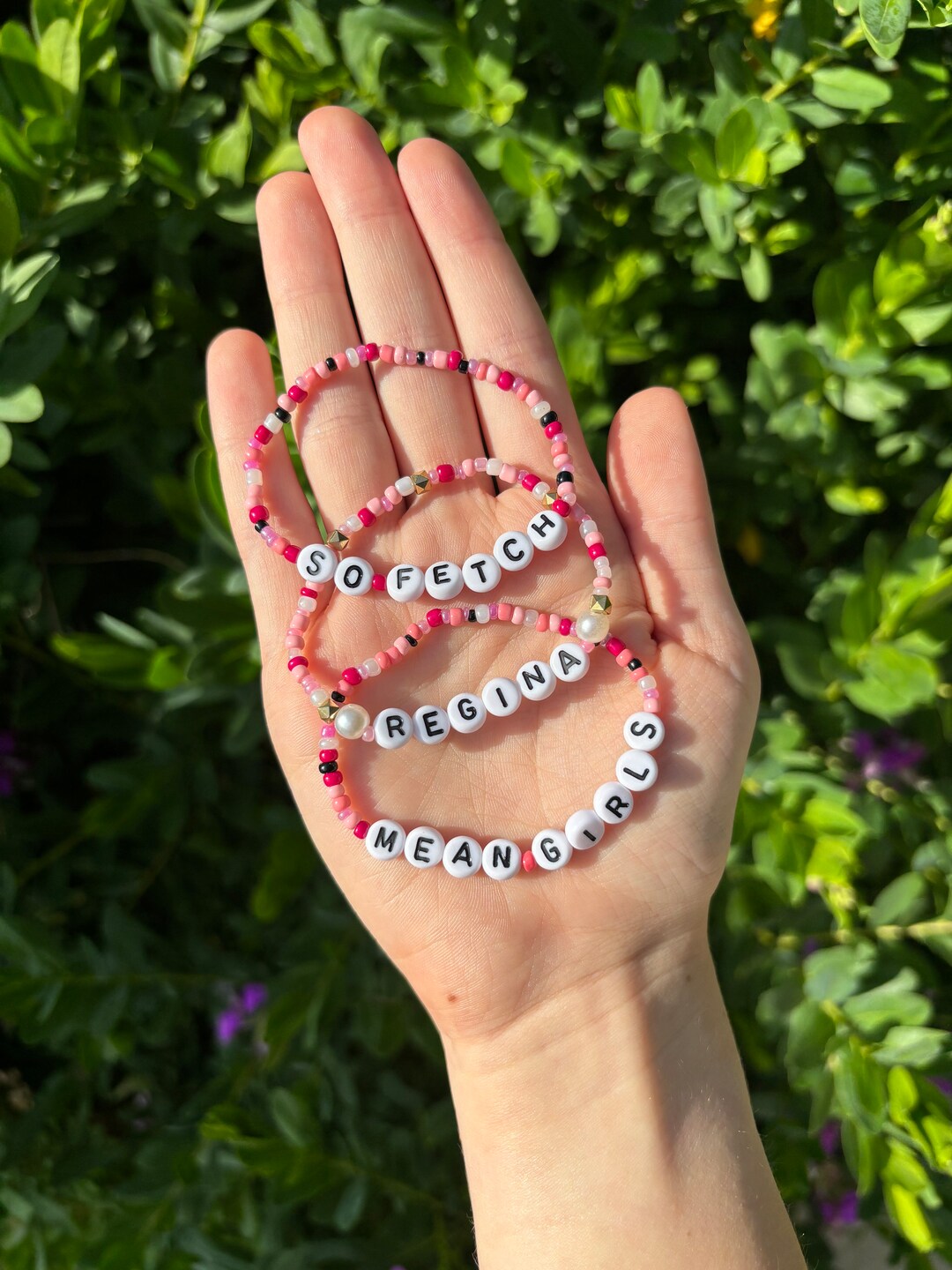 Mean Girls Inspired Bead Bracelets | Teen Rom-com Musical Film | Beaded ...