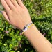 La La Land Inspired Bead Bracelets Beaded Name Letter Word Bracelet ...