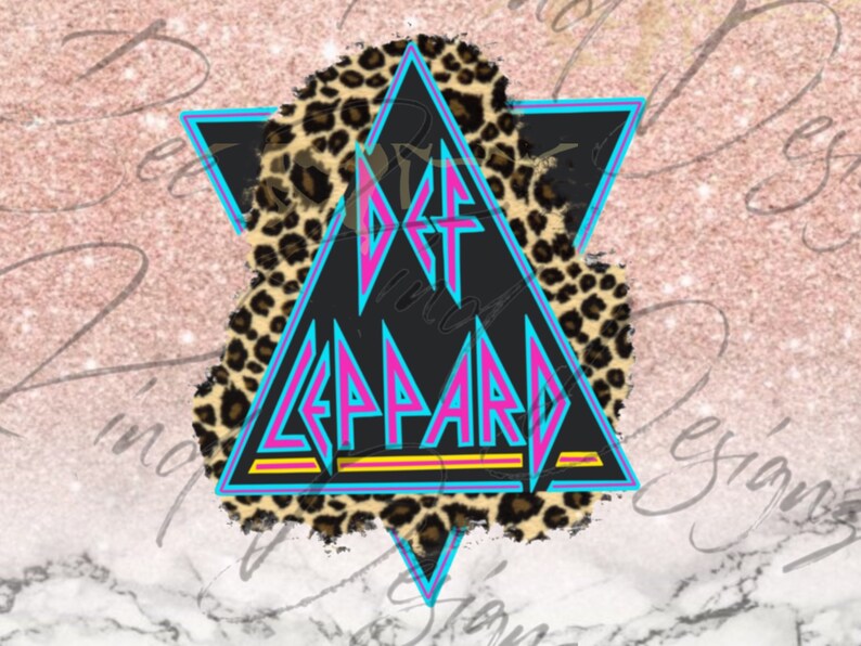 Def Leopard Digital File - Etsy