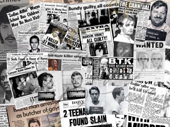 Crime Digital file | Etsy