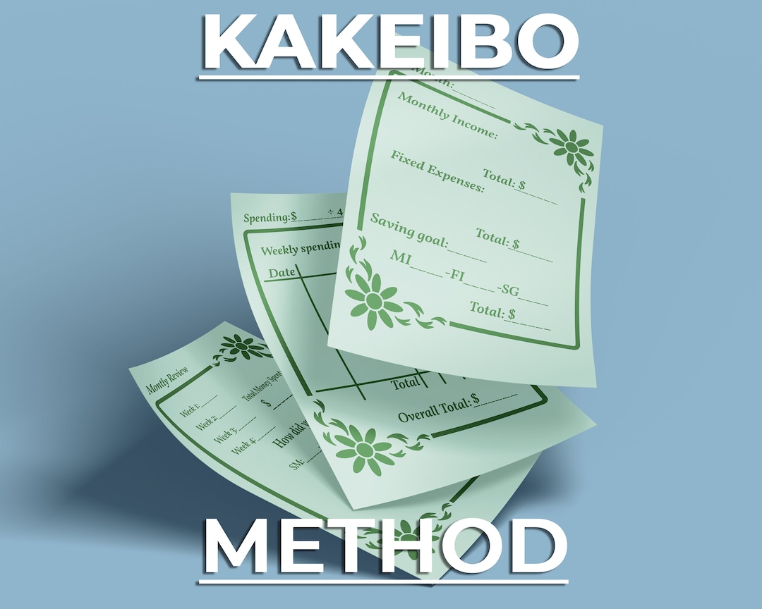 Kakeibo Digital Printout, Finance Tracker, Savings Planner, Budget ...