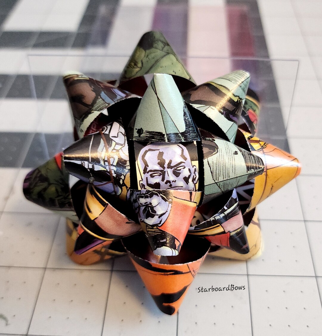 Comic Book Gift Bow - X-men Colossus - Etsy