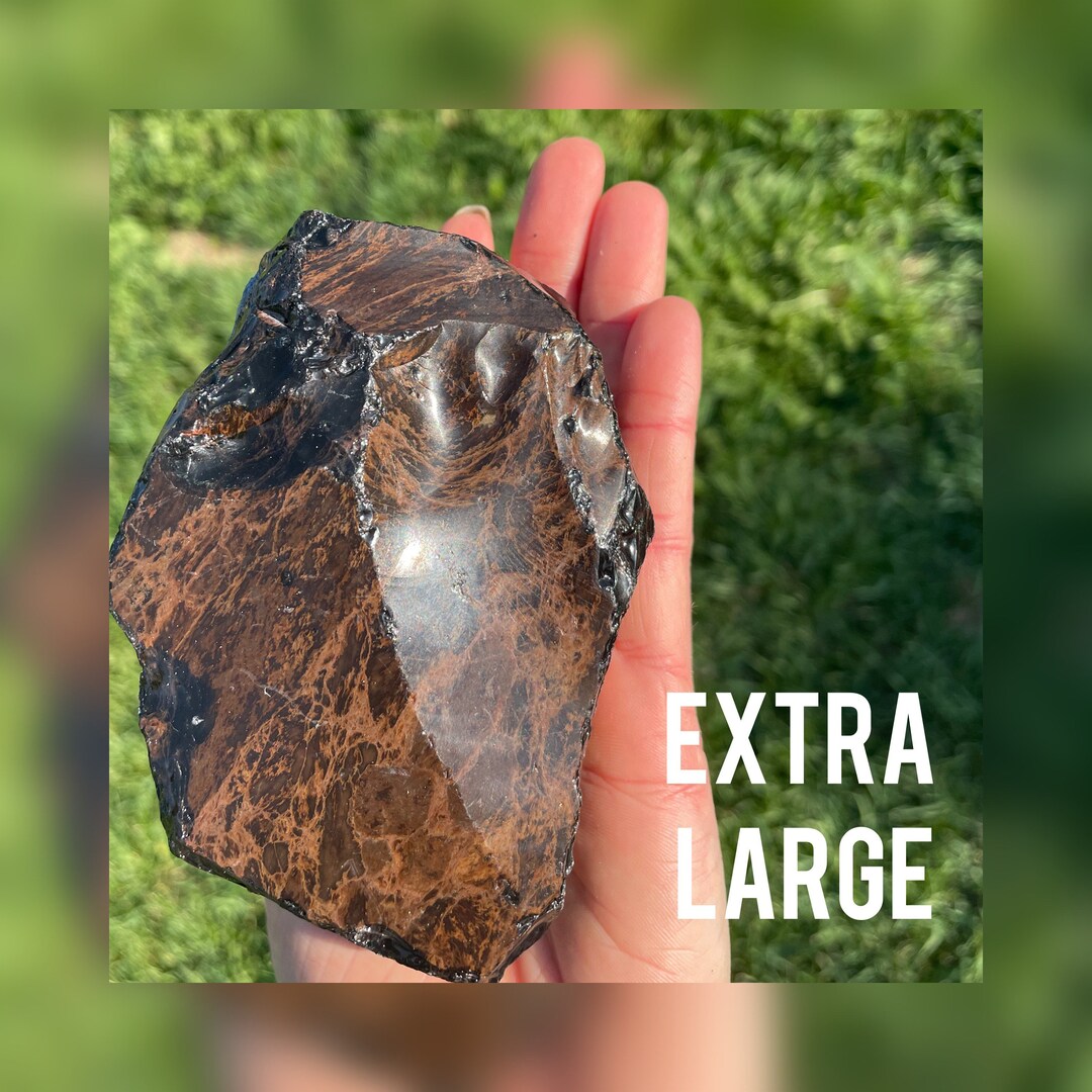 Mahogany Obsidian, Multiple Sizes, Rough Mahogany Obsidian Stone ...