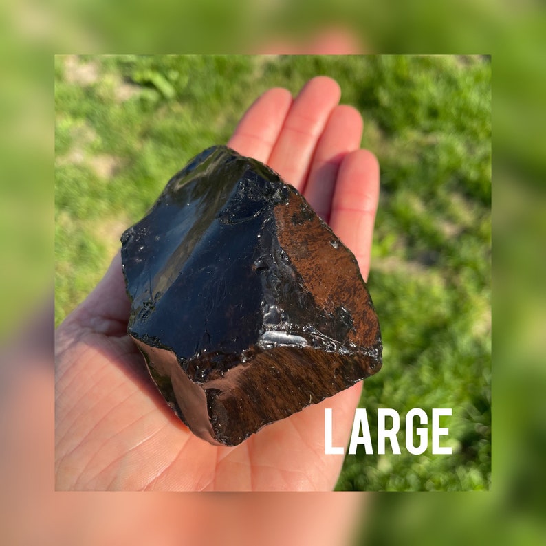 Mahogany Obsidian, Multiple Sizes, Rough Mahogany Obsidian Stone ...