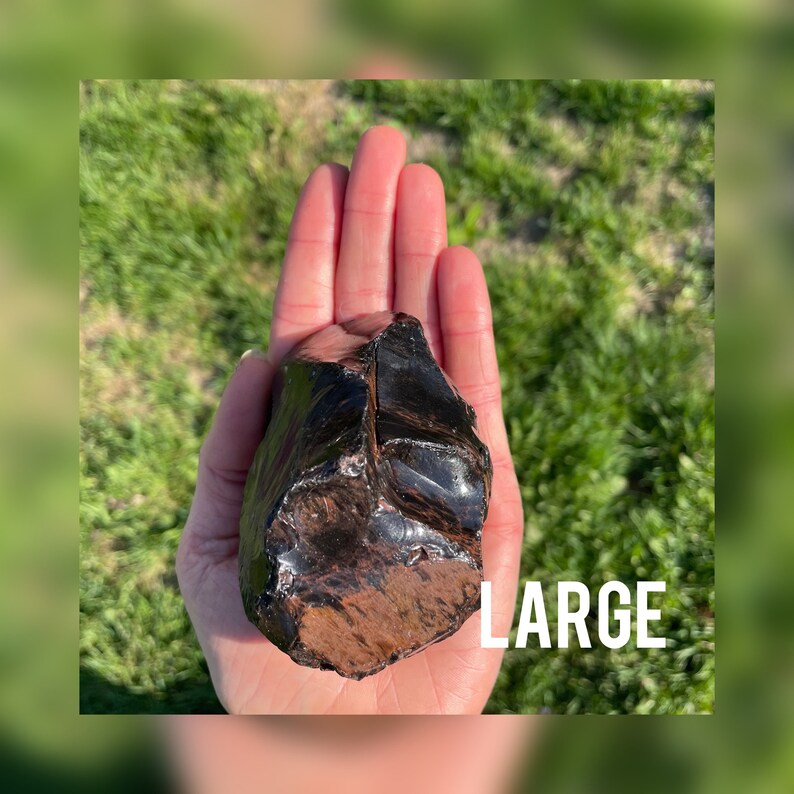 Mahogany Obsidian, Multiple Sizes, Rough Mahogany Obsidian Stone ...