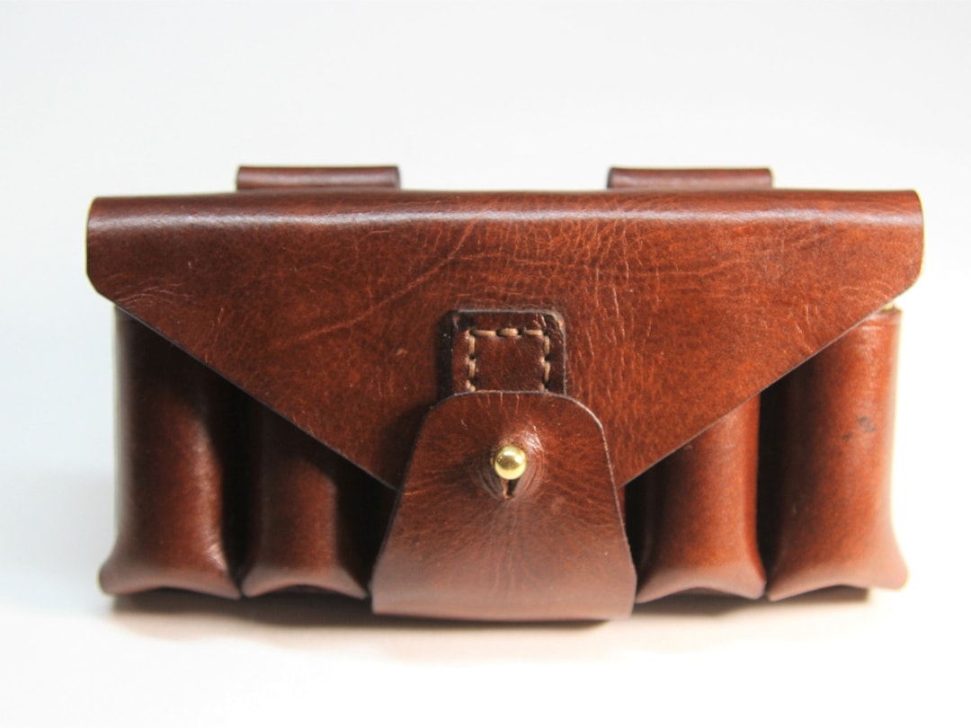 Leather Shotgun Bandolier for Belt Wear 6 Shell 12 Gauge or - Etsy