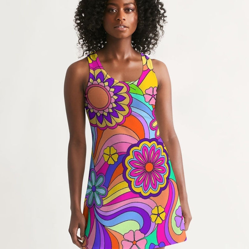 Psychedelic Dresses for Women - Etsy