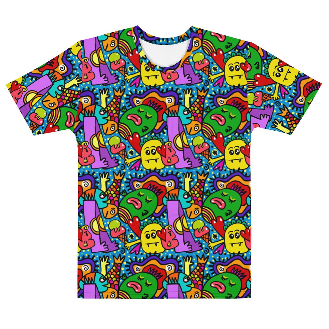 Monster Trip Trippy Psychedelic Wild Weird Cartoons - Etsy