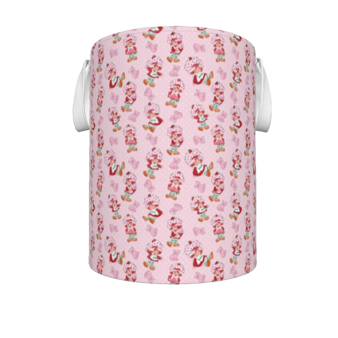 Strawberry Vintage Cartoon 80's Cartoon Foldable Laundry Basket Storage ...