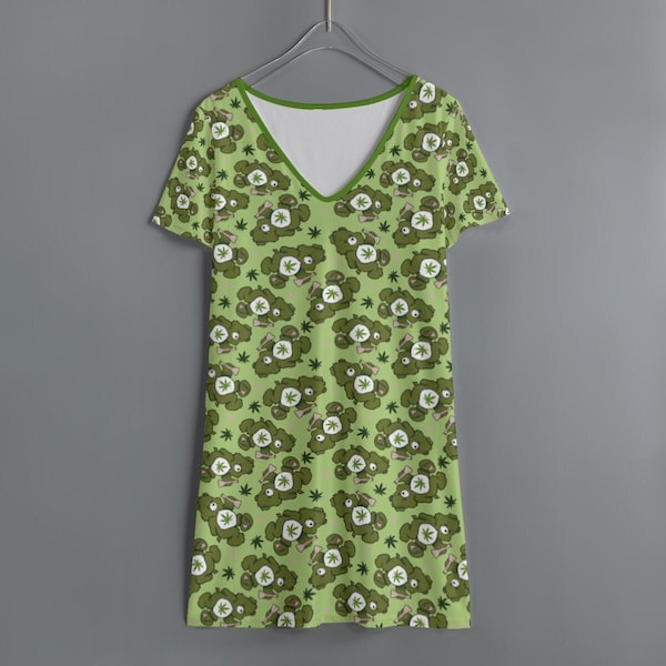 Cannabis Dress Shirt - Etsy