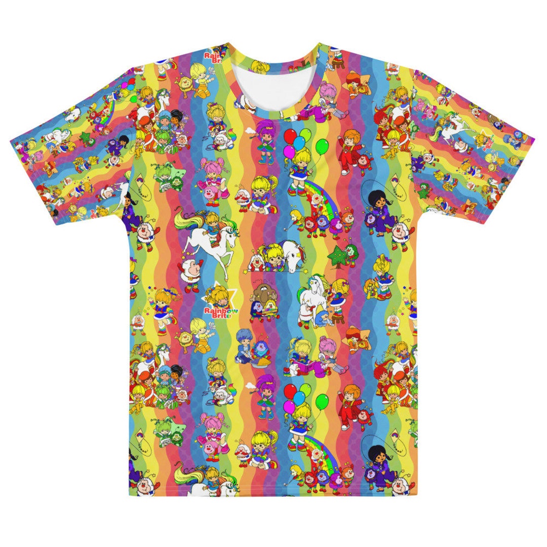 Rainbow * Men's & Woman's * Tee Shirt * Old School * Retro * Nostalgia ...