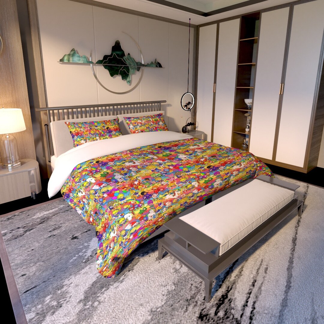 Rainbow Brite 80's Cartoon Quilt & Pillow Cases LGBTQ PRIDE Super Fun ...